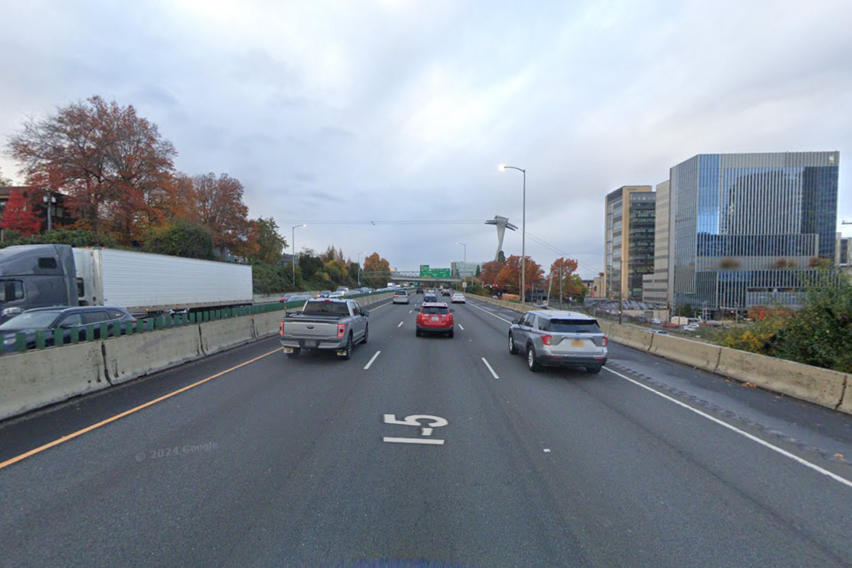 Portland Traffic Alert, Southbound I-5 Lane Closure for RealTime Sign