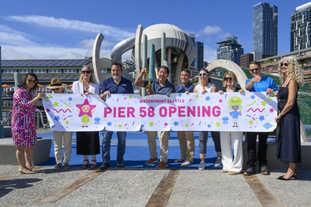 Seattle Celebrates Completion of Pier 58, Announces Grand Opening for