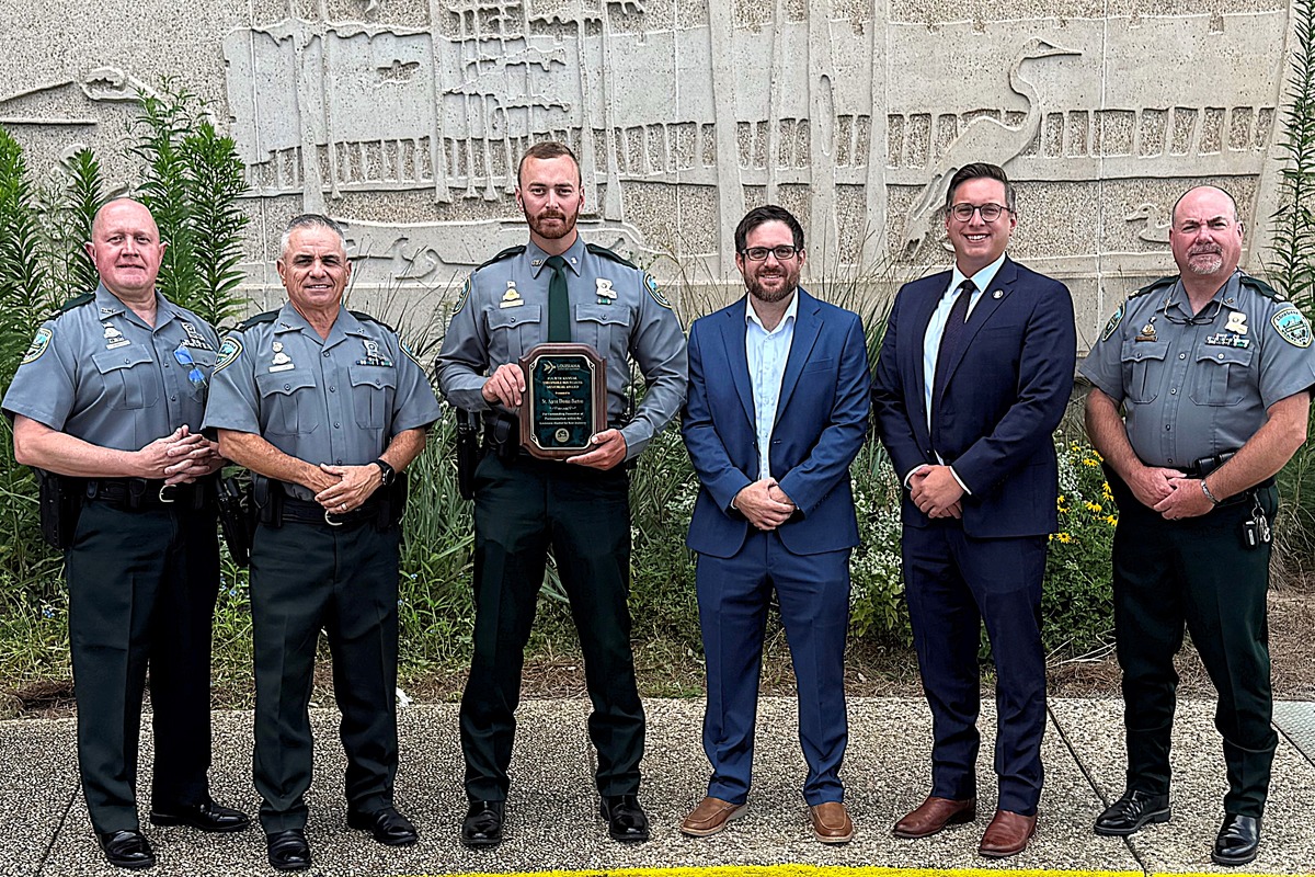 Senior Agent Dustin Barton Honored with Theophile Bourgeois Memorial