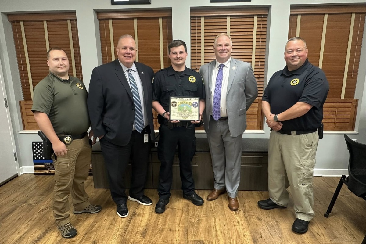 Sevier County Sheriff's Office Honors Two Exceptional Officers as