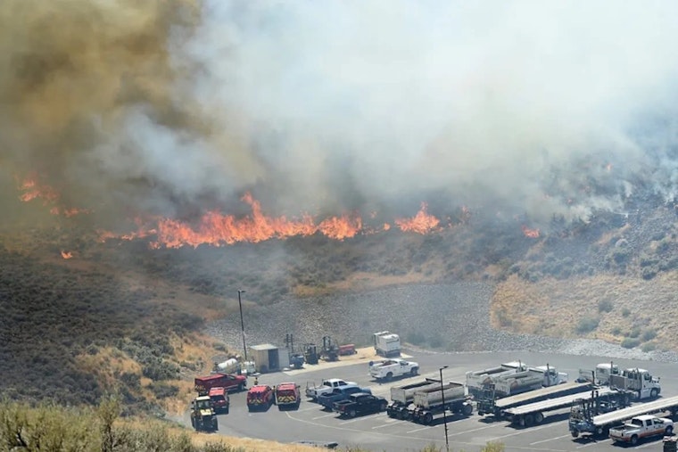 South Reno's Barron Fire Now 60% Contained, No Structures Lost or