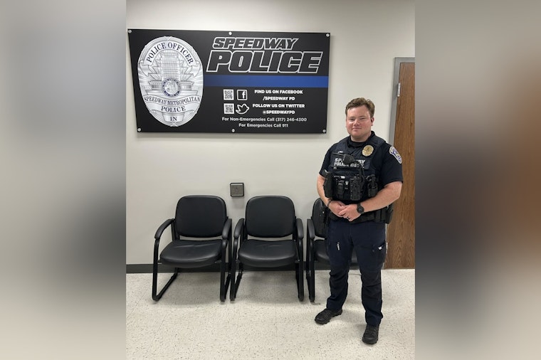 Speedway PD Welcomes Back Heroic Officer from Texas Flood Rescue