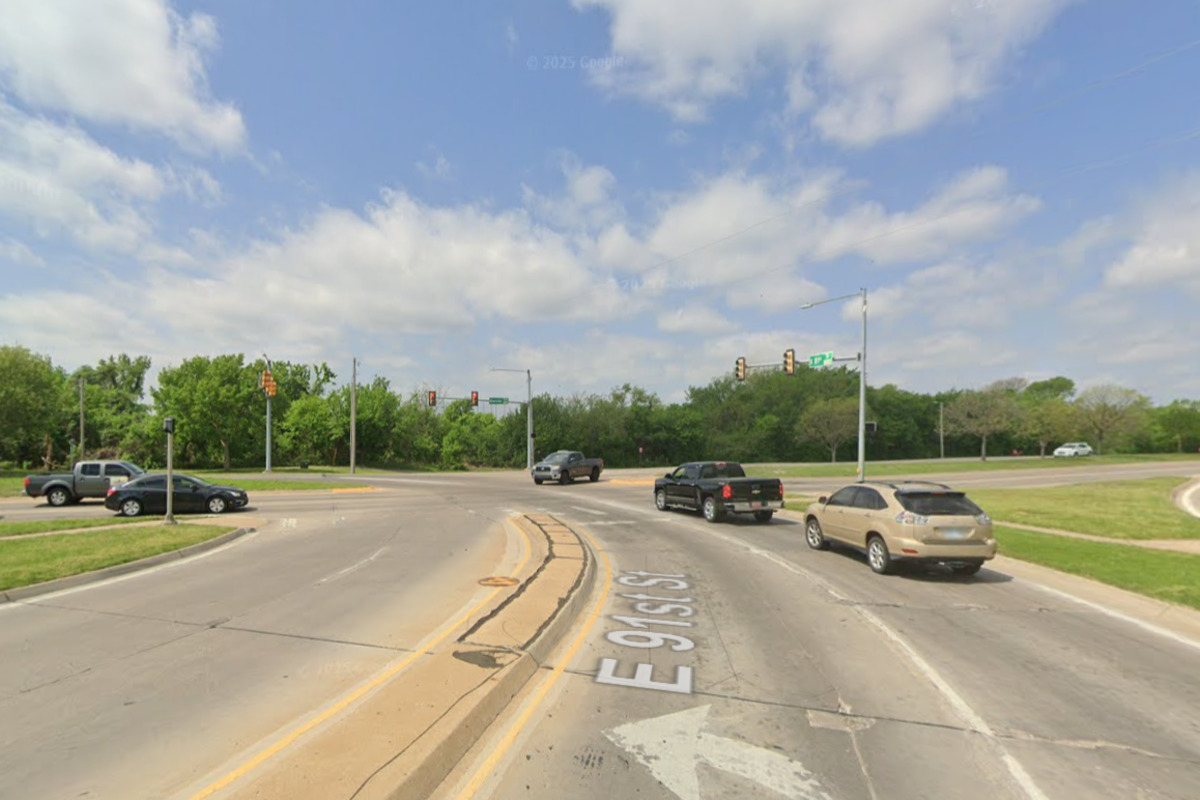 Tulsa Commuters Rejoice as East 91st and South Riverside Intersection