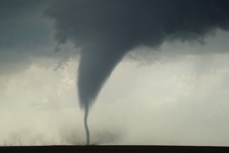 Unpredicted Tornado Captured on Video in Michigan's Thumb Region, No