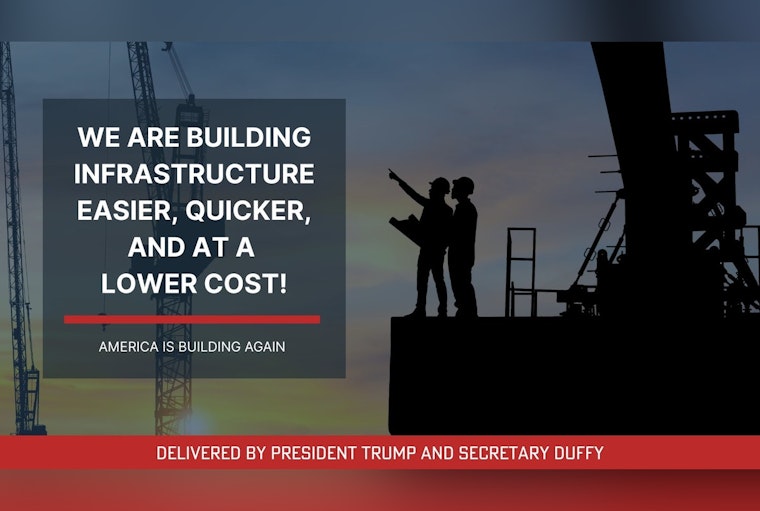 U.S. Transportation Sec. Sean P. Duffy Announces $488 Million