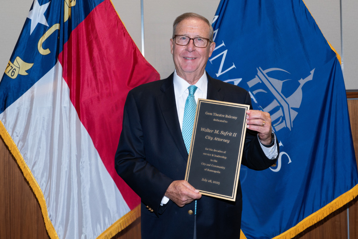 Walter M. Safrit II Retires After 41 Years as Kannapolis City Attorney