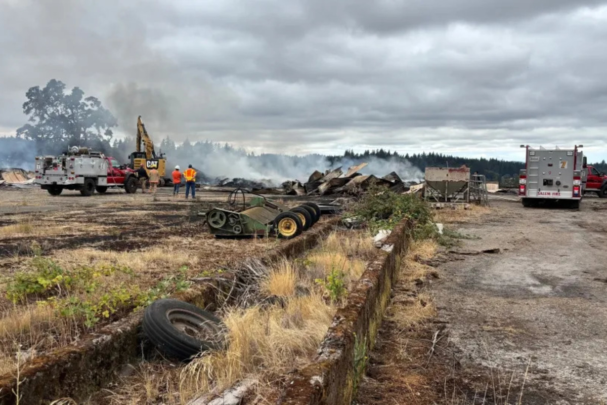Wildfire Near Salem Now Under Control; Evacuation Levels Lowered,