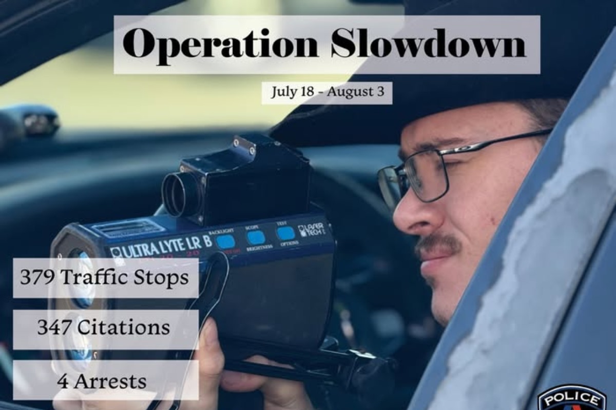 Arlington Police Department's 'Operation Slowdown' Leads to 379 Stops