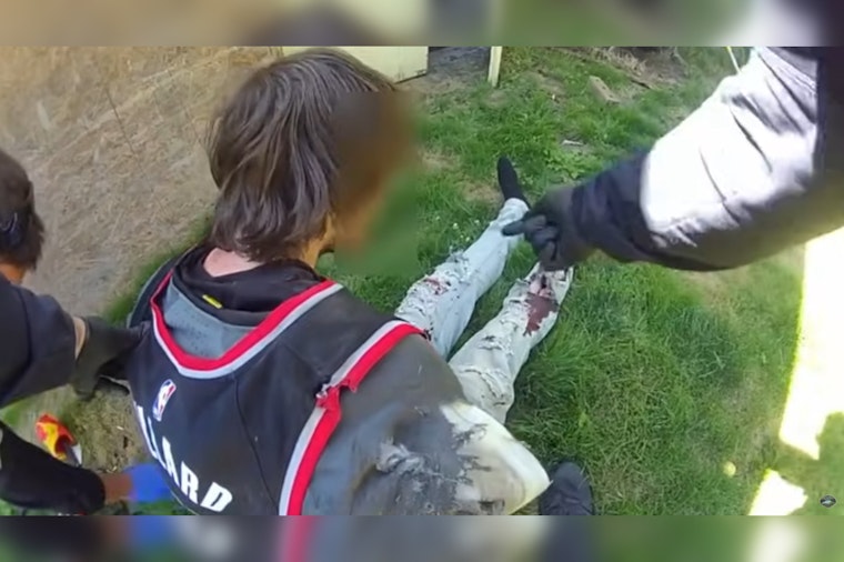 Armed Suspect Apprehended After High Speed Motorcycle Chase Ends On