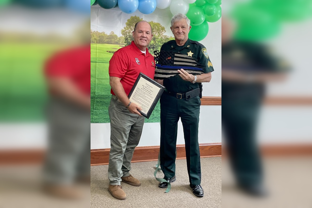 Baker County Sheriff’s Office Honors Sgt. James F. Rhoden's Retirement