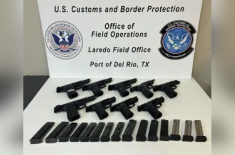 CBP Officers Intercept Weapons Cache at Del Rio Port of Entry and