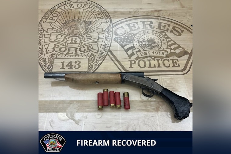 Ceres Police Arrest Local Resident for DUI and Illegal Weapon