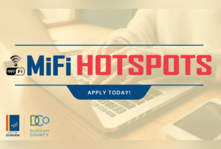 City of Durham and County Partner to Distribute 600 Free MiFi
