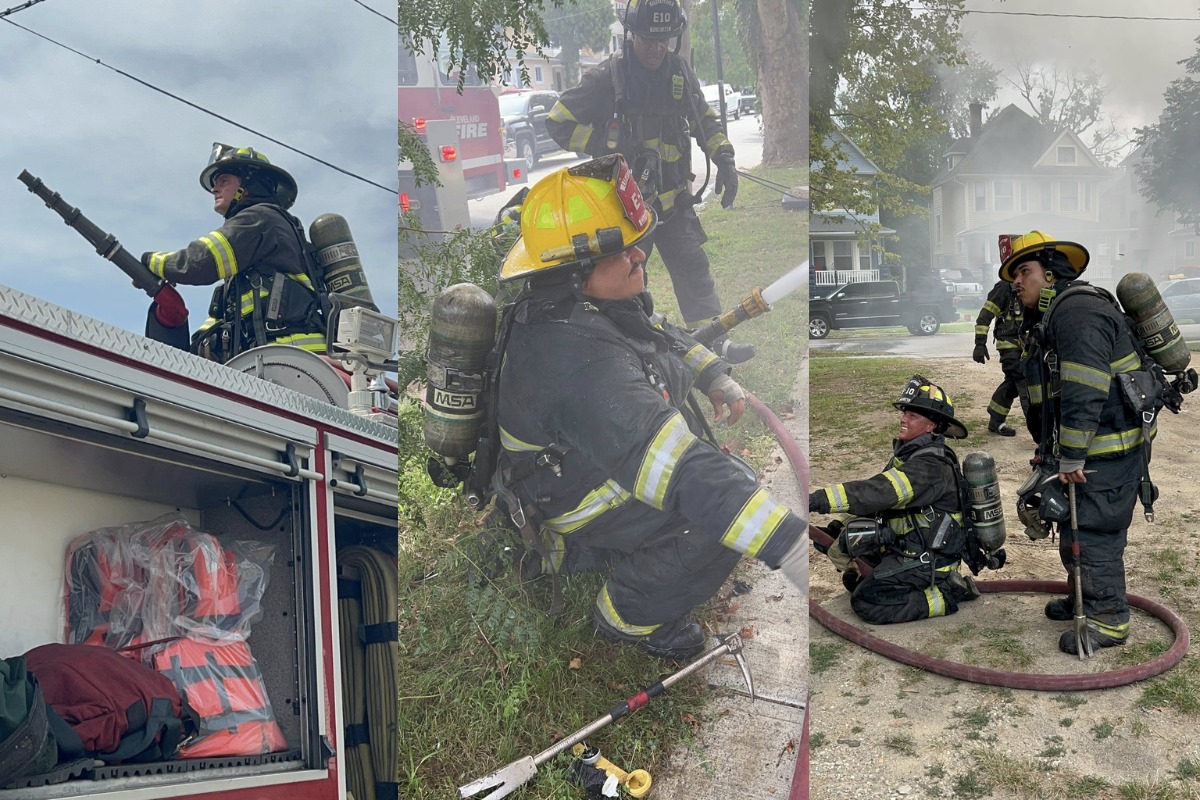 Cleveland Firefighters Tackle Major Blaze in Vacant Building, Avert