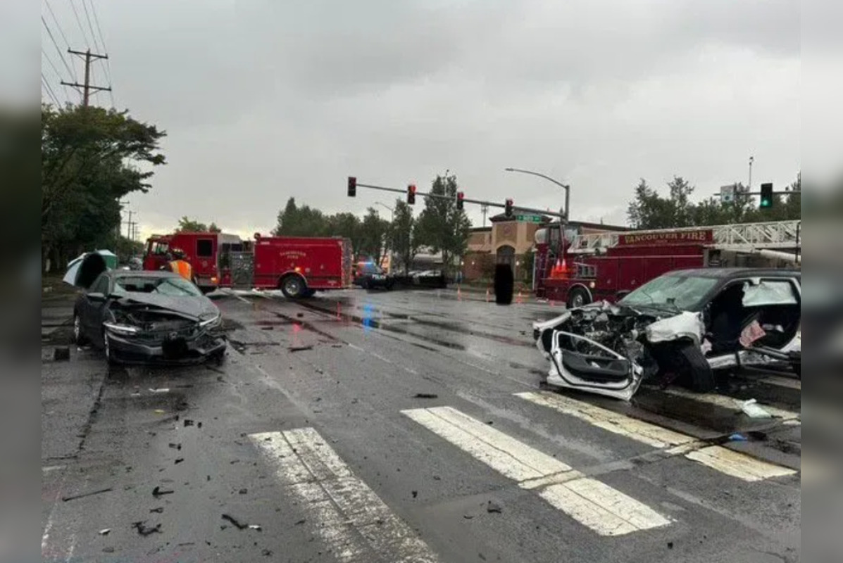 Driver Flees After Causing Multi-Vehicle Crash in Vancouver, Found