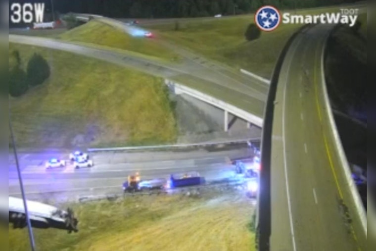 Fatal Semi-Truck Fire on I-40 Near Memphis Claims Two Lives, Police