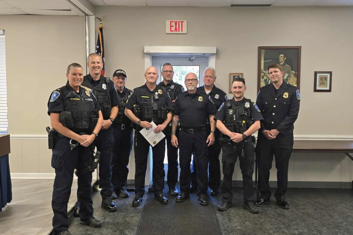 Mentor-on-the-Lake Police Officer Promoted to Sergeant, Celebrating a