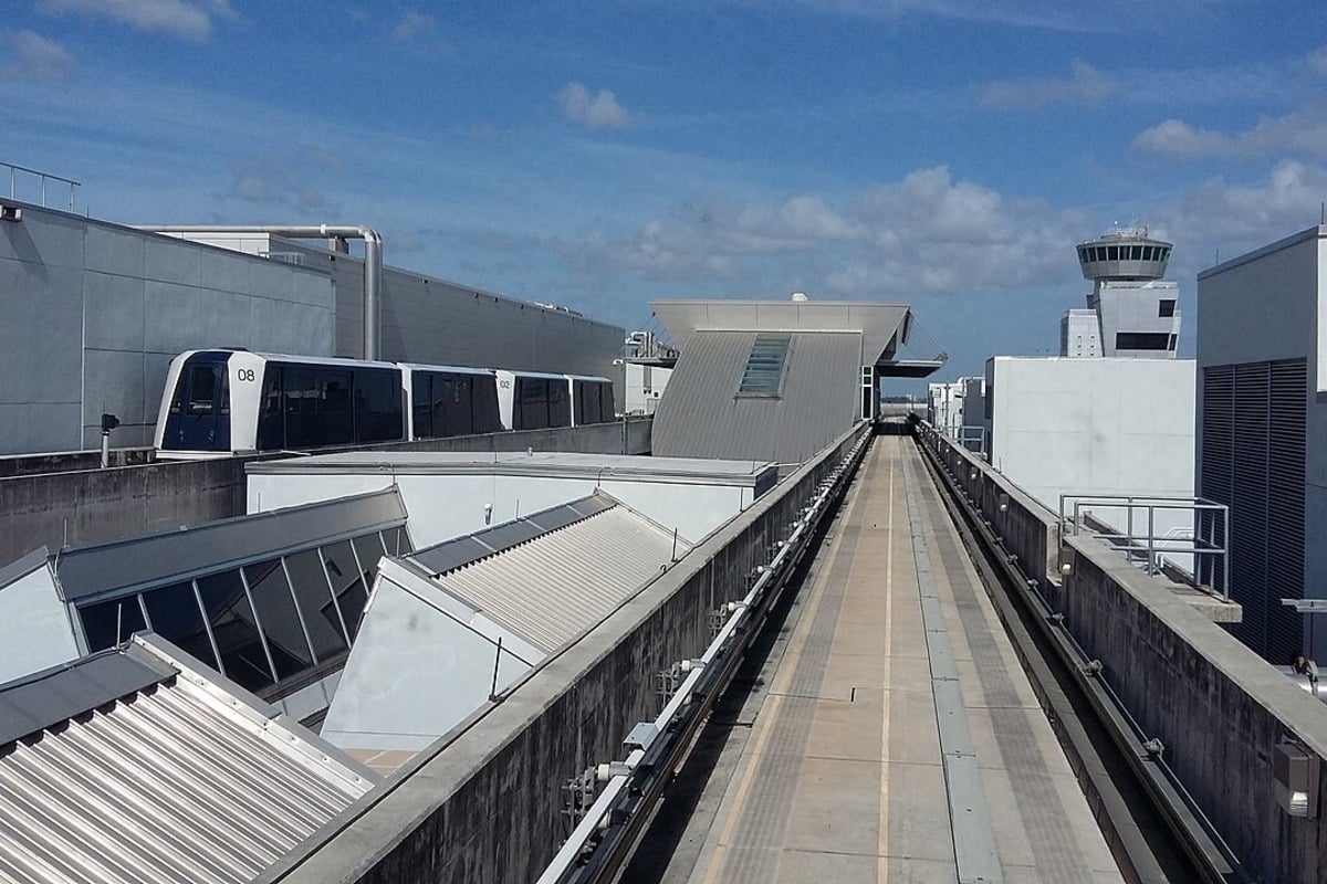 Miami International Airport's Skytrain Fully Operational Ahead of