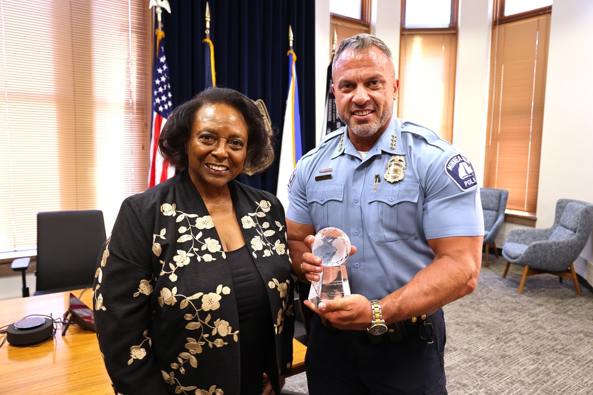 Minneapolis Police Chief Brian O'Hara Honored with International