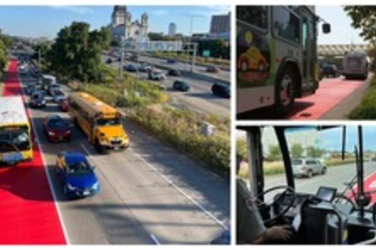 MnDOT Innovates Urban Transit, Dedicated Bus Lanes, Enhanced Safety,