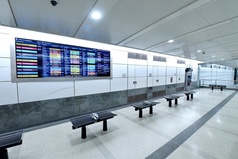 MTA Installs "Anti-Lie-Down" Benches at Grand Central Madison Amid