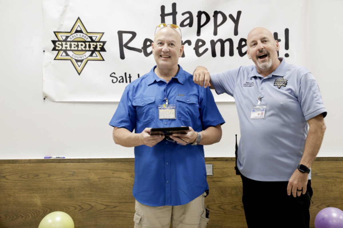 Salt Lake County Sheriff's Office Celebrates Dedicated Nurse Jon