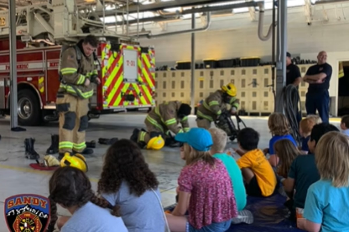 Video: Sandy City Inspires Young Minds with Jr First Responder Academy