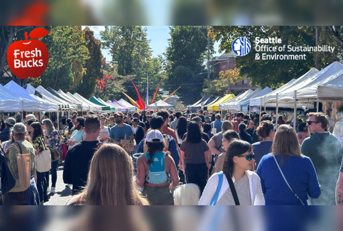 Seattle Celebrates National Farmers Market Week with Fresh Bucks