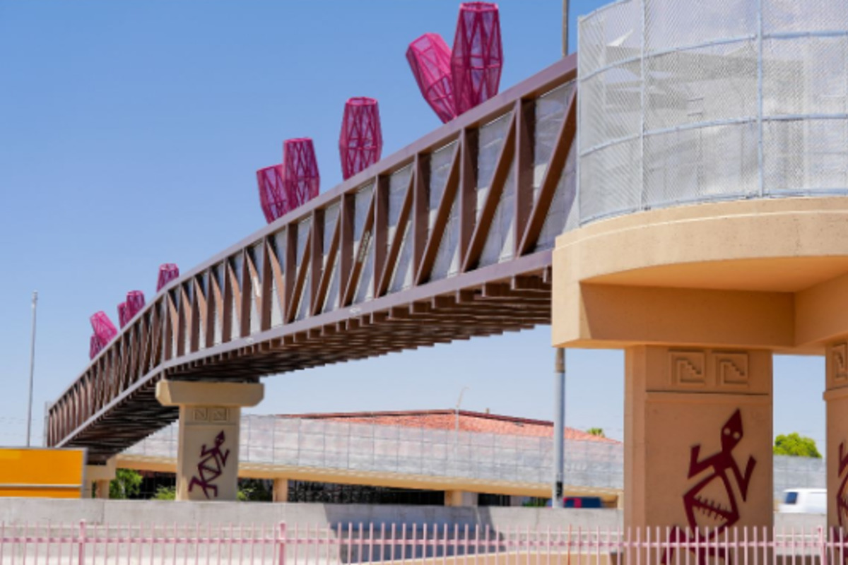 Tempe Unveils New I-10 Pedestrian and Cyclist Bridges, Boosting
