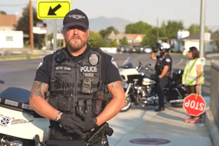 Video: West Valley City Police Launch "Stop, Look, Live" Safety