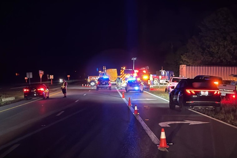 Algood Intersection Reopens After Swift Cleanup of Fuel Spill