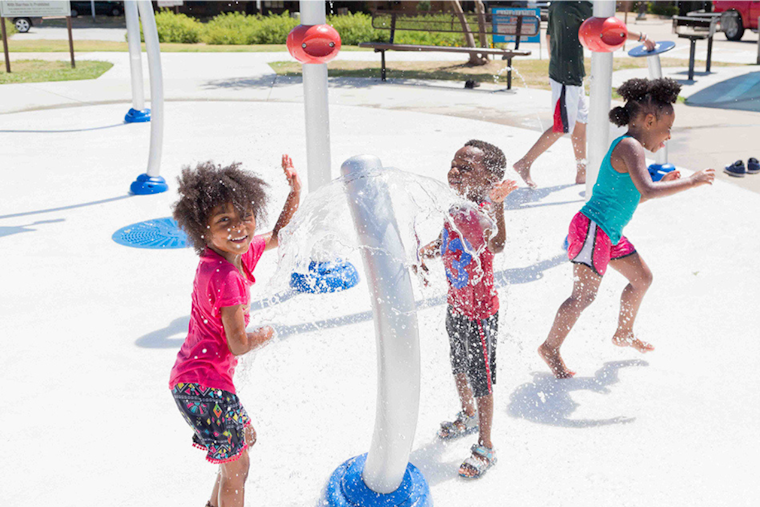 Arlington Extends Seasonal Fun with Free Splash Pads to Beat the Texas