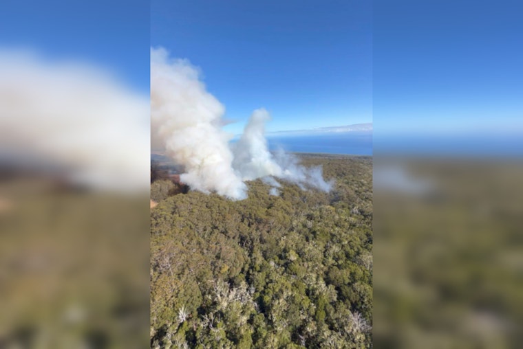 Big Island Brush Fire Engulfs 900 Acres as Hawaii Firefighters Reach