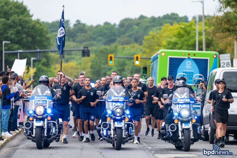 Boston Police Academy's Newest Recruits Complete Emblematic Final Run