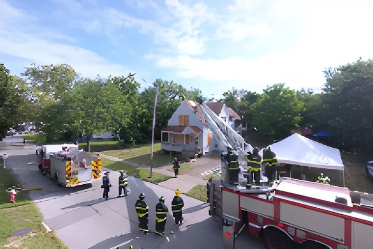 VIDEO: Cleveland Fire Department Salutes Labor Day Heroes with a