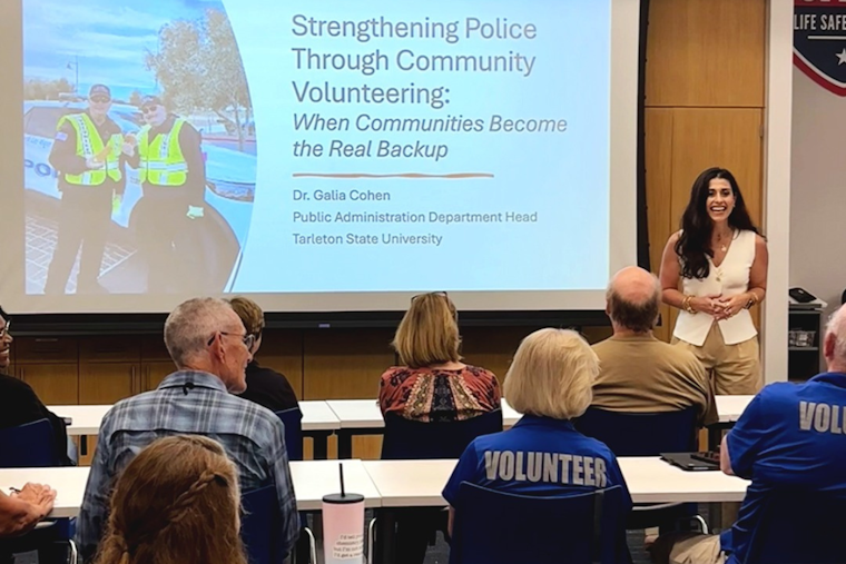 Coppell's Citizen Police Academy Hosts Tarleton University's Dr. Gali