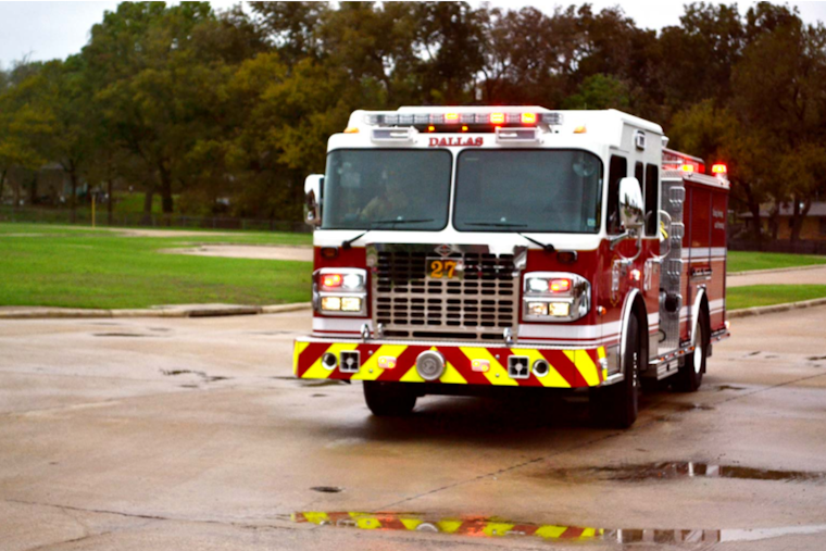 Dallas Fire-Rescue Unveils Lt. Todd Krodle Firefighter Rescue Drill