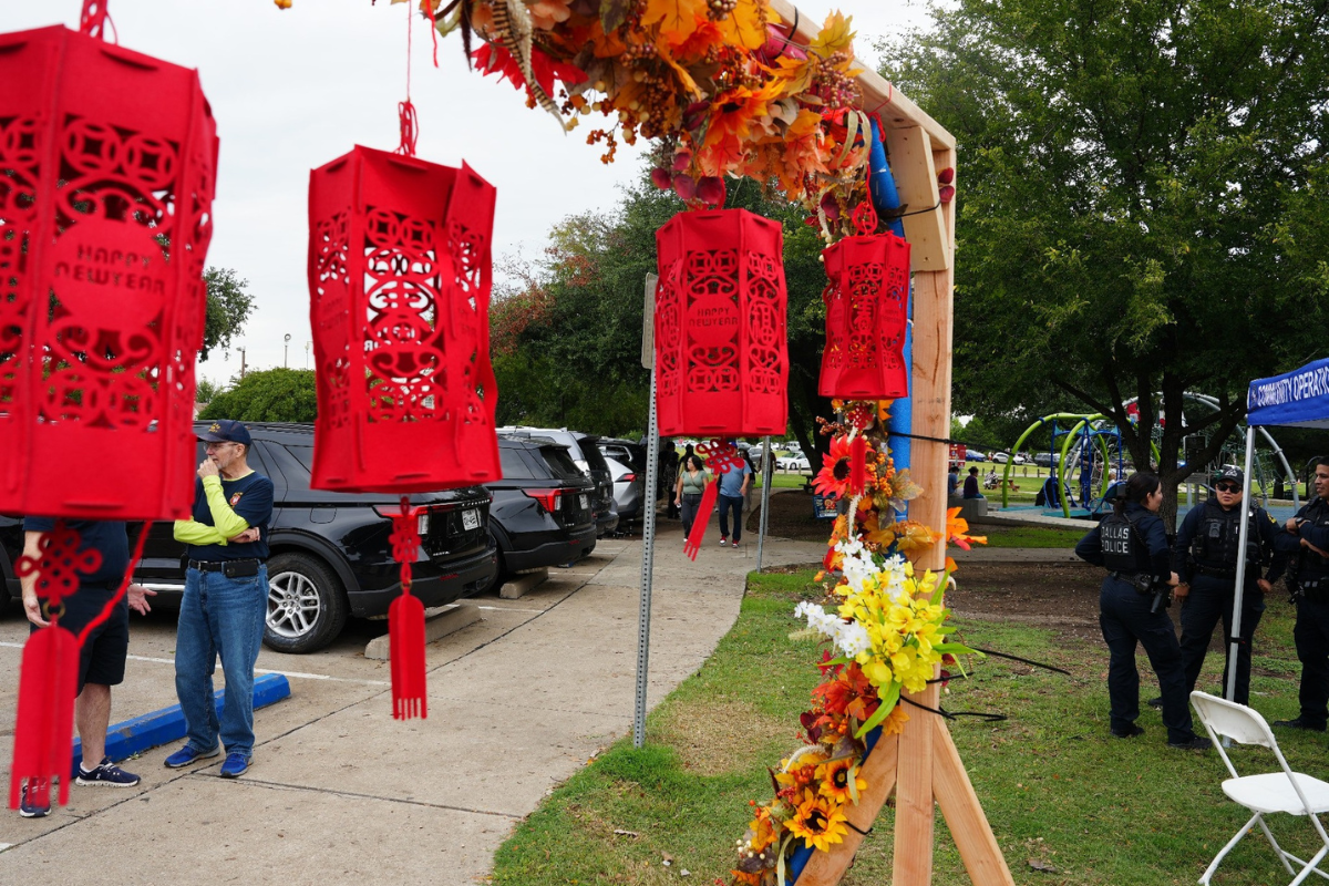 Dallas Police Department-Northeast Hosts Moon Festival to Celebrate