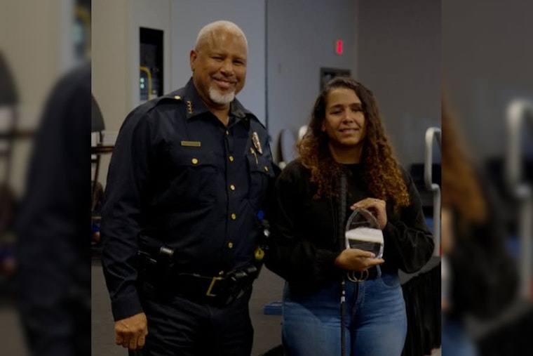 Dallas Senior Corporal Karissa David Honored with RISE Award for
