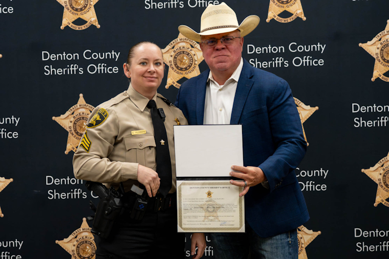 Denton County Sheriff's Office Celebrates Leadership Advancements with