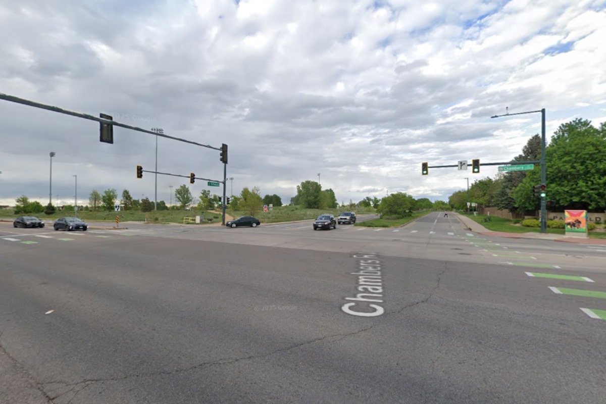 Denver Police Investigate Traffic Crash at 53rd and Chambers, Advise