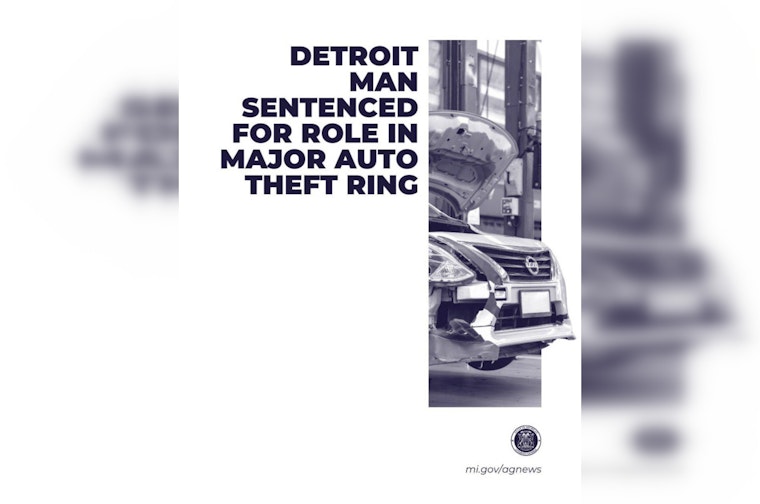 Detroit Man Sentenced to 15 Months - 20 Years for Leading Major Auto