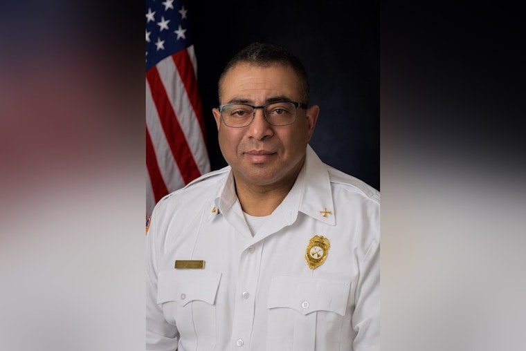 Dunedin District Chief Eric Rodriguez Earns Prestigious Chief Fire