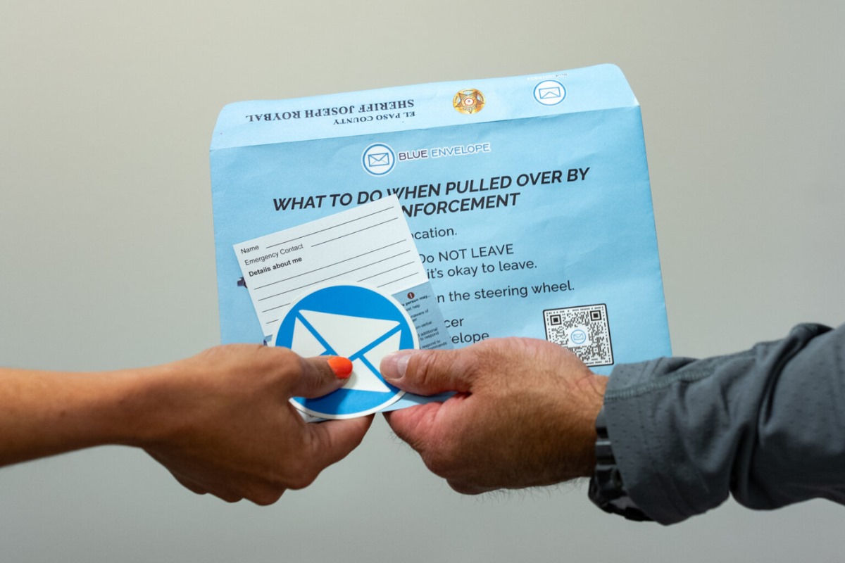 El Paso County Sheriff's Office Launches Blue Envelope Program to Aid
