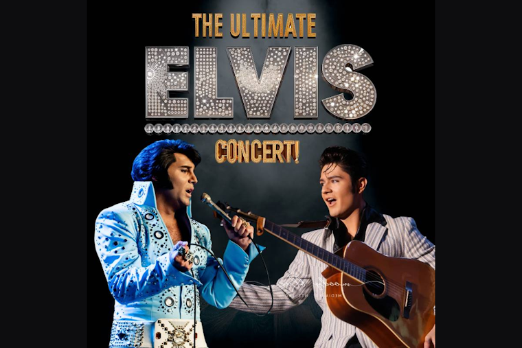 Elvis Tribute Royalty Cote Deonath and Moses Snow Set to Rock Garland,