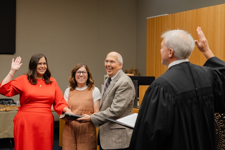 Emily Abbott Sworn in as Knox County's Second Female Criminal Court
