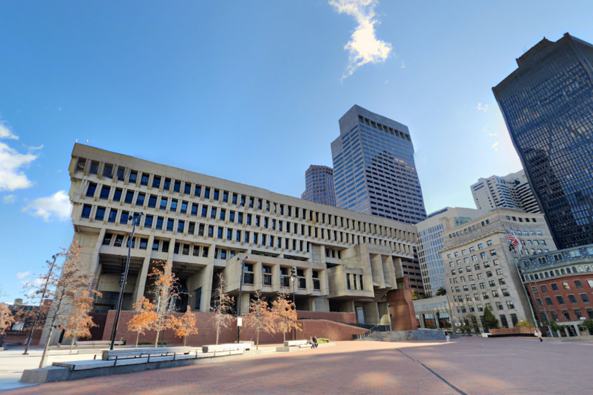 Fiery Art Installation at Boston City Hall Plaza Ignites Dialogue on