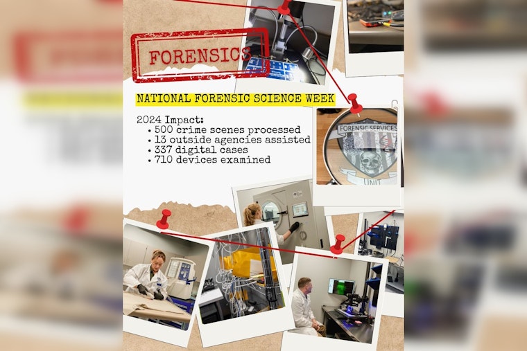 Fishers Police Department Celebrates Forensic Science Week with New