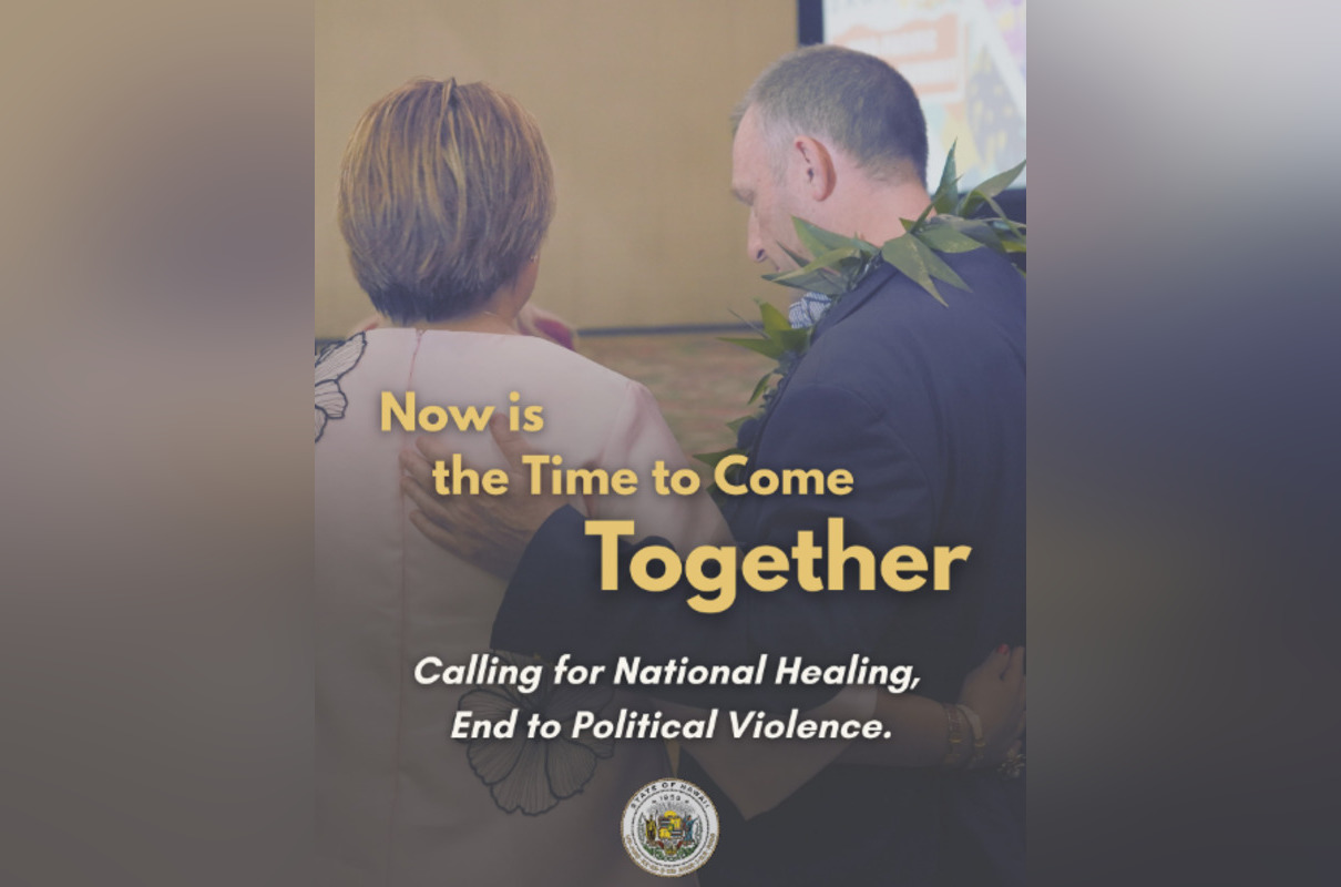 Hawaii Governor Josh Green Urges National Healing and End to Political