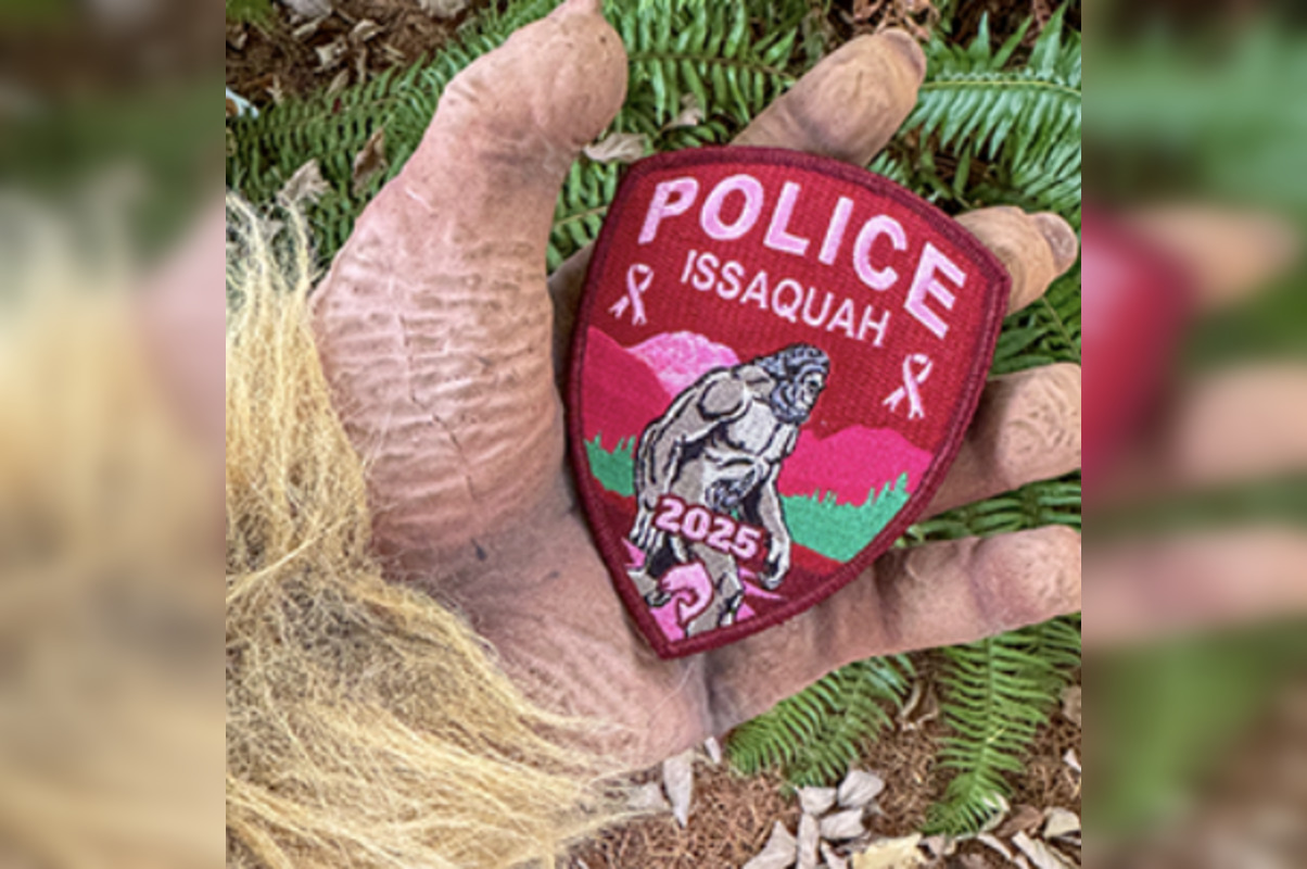 Issaquah Police Join National Pink Patch Project to Support Childhood